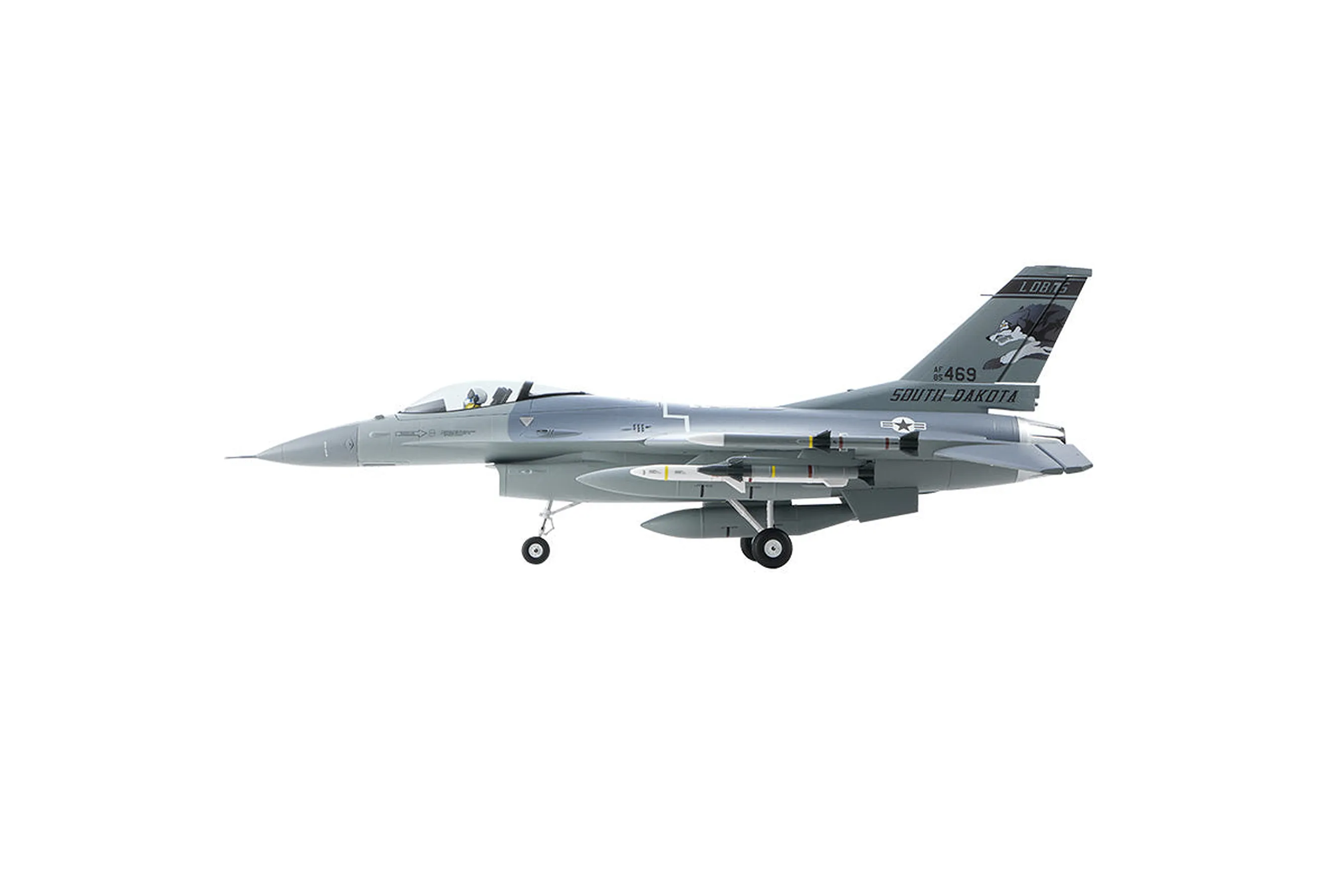 FMS RC Plane F-16 Fighting Falcon 740mm PNP - Battlefield Grey