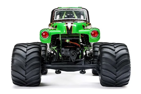Losi Mini LMT Grave Digger RC Monster Truck Electric 4WD 1/18 Scale RTR ...