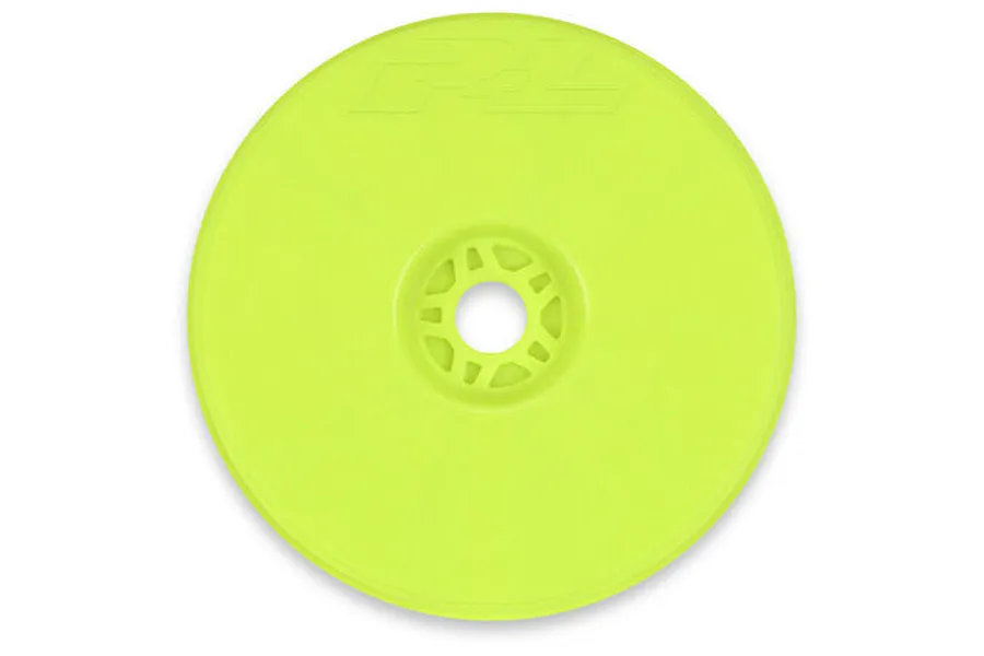 Pro-Line 1/8 Velocity Front/Rear 4.0" 17mm Truggy Wheels (4) Yellow