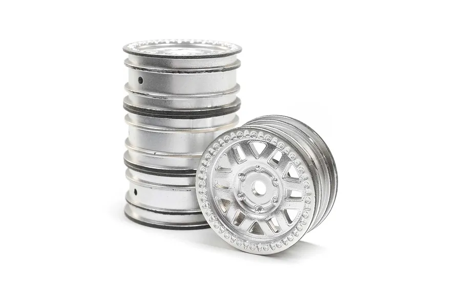 Axial 1.0 KMC Machete Wheels, Satin (4): SCX24