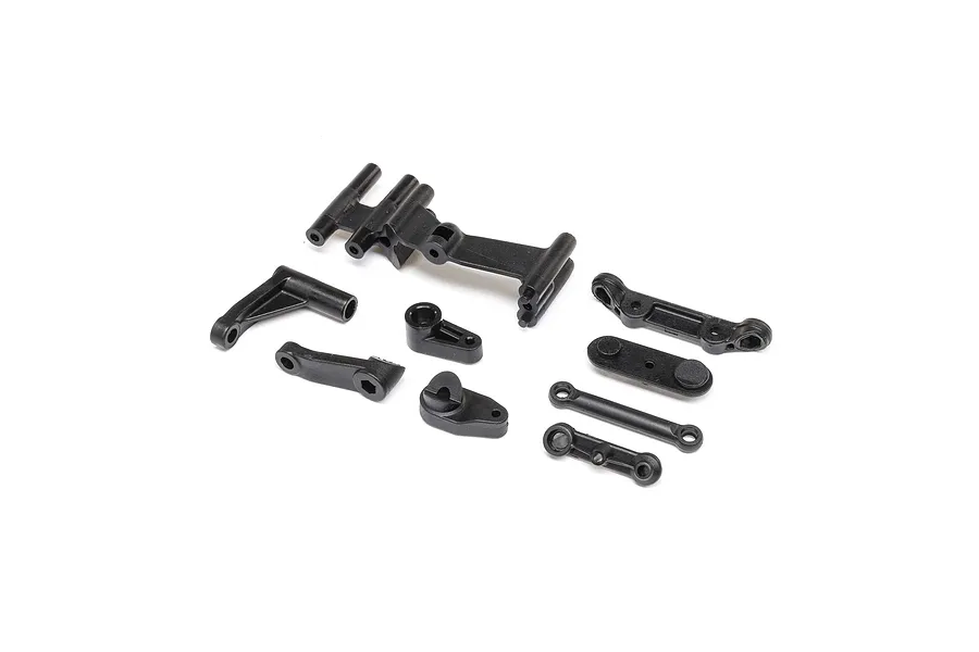 Losi Servo Mount and Steering Servo Set: RZR Rey