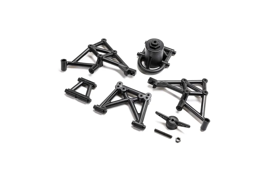 Losi Rear Cage: 8X Super Lasernut
