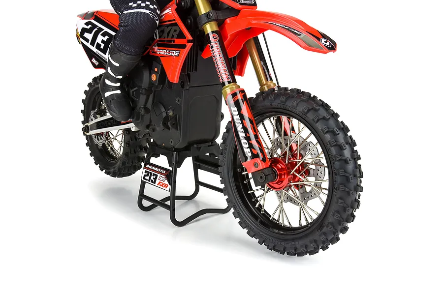 Pro-Line 1/4 Pro-Spec Aluminum V2 Bead Front Wheel Black/Red (1 ...