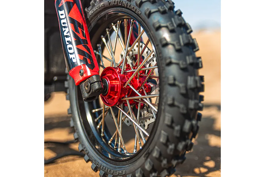 Pro-Line 1/4 Pro-Spec Aluminum V2 Bead Front Wheel Black/Red (1 ...