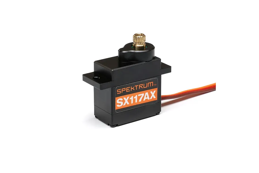 Spektrum SX117 Micro Metal Gear / Case Servo, 250mm Lead
