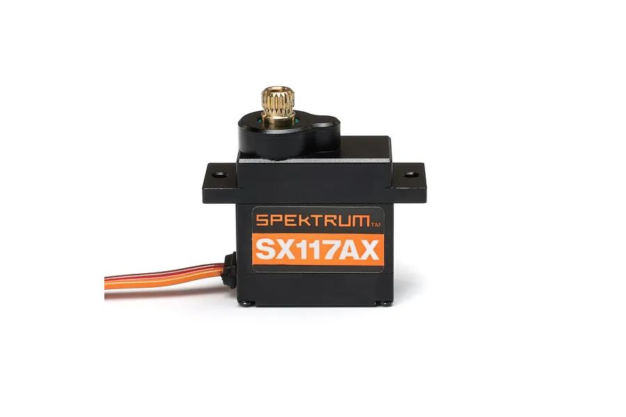 Spektrum SX117 Micro Metal Gear / Case Servo, 250mm Lead