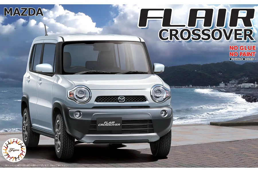 Fujimi 1/24 Mazda Flair Crossover (Pure White Pearl) Scaled Plastic ...