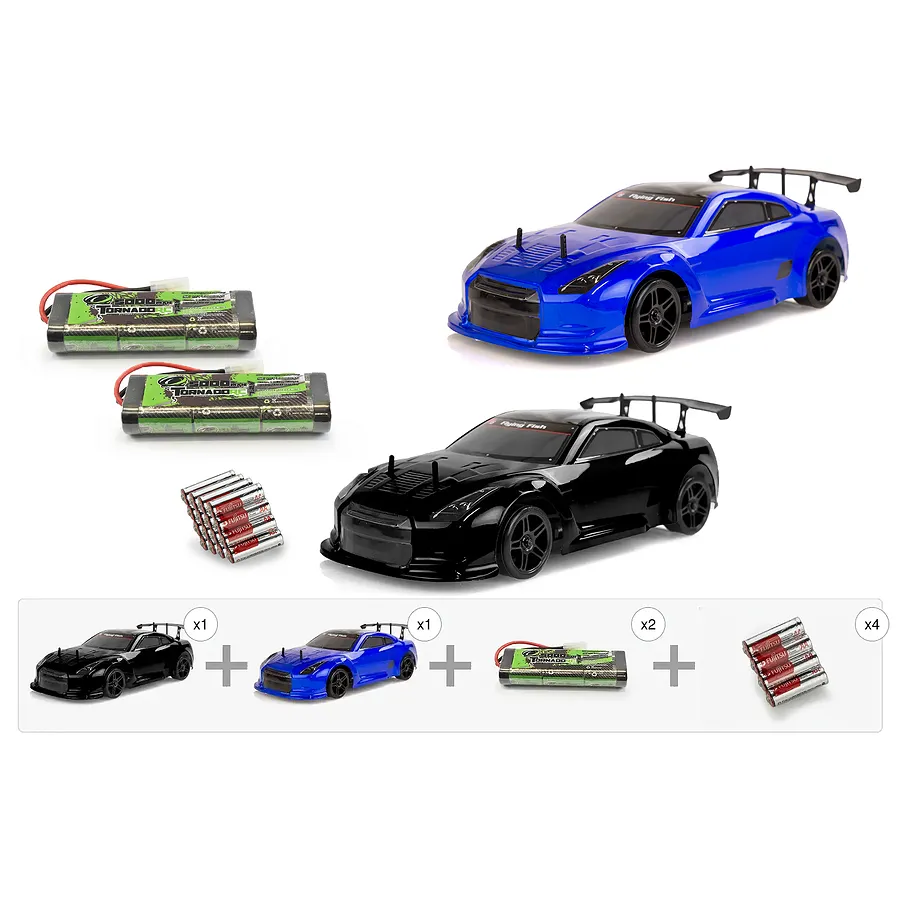 HSP Flying Fish RC Drift Car Electric 4WD 1/10 Scale RTR